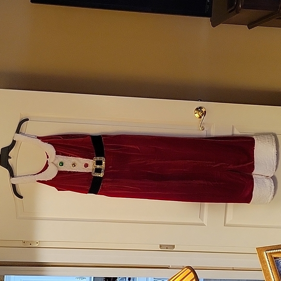 Kohl's | Pants & Jumpsuits | Kohls Love Let Live Holiday Red Santa Suit ...